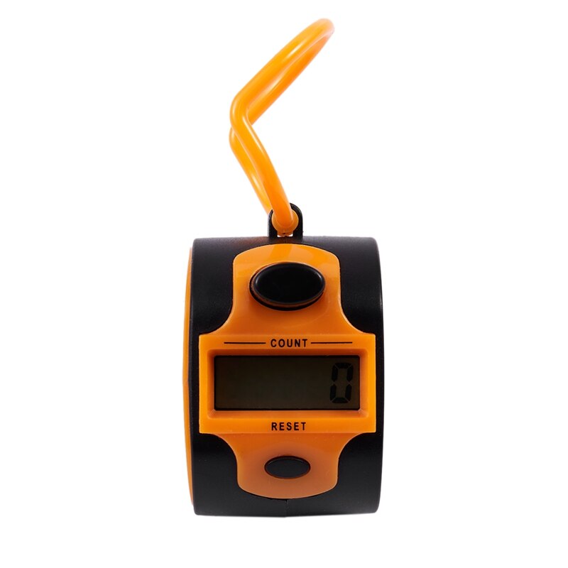 Orange Black Plastic 5 Number Golf Digital Hand Ta... – Vicedeal