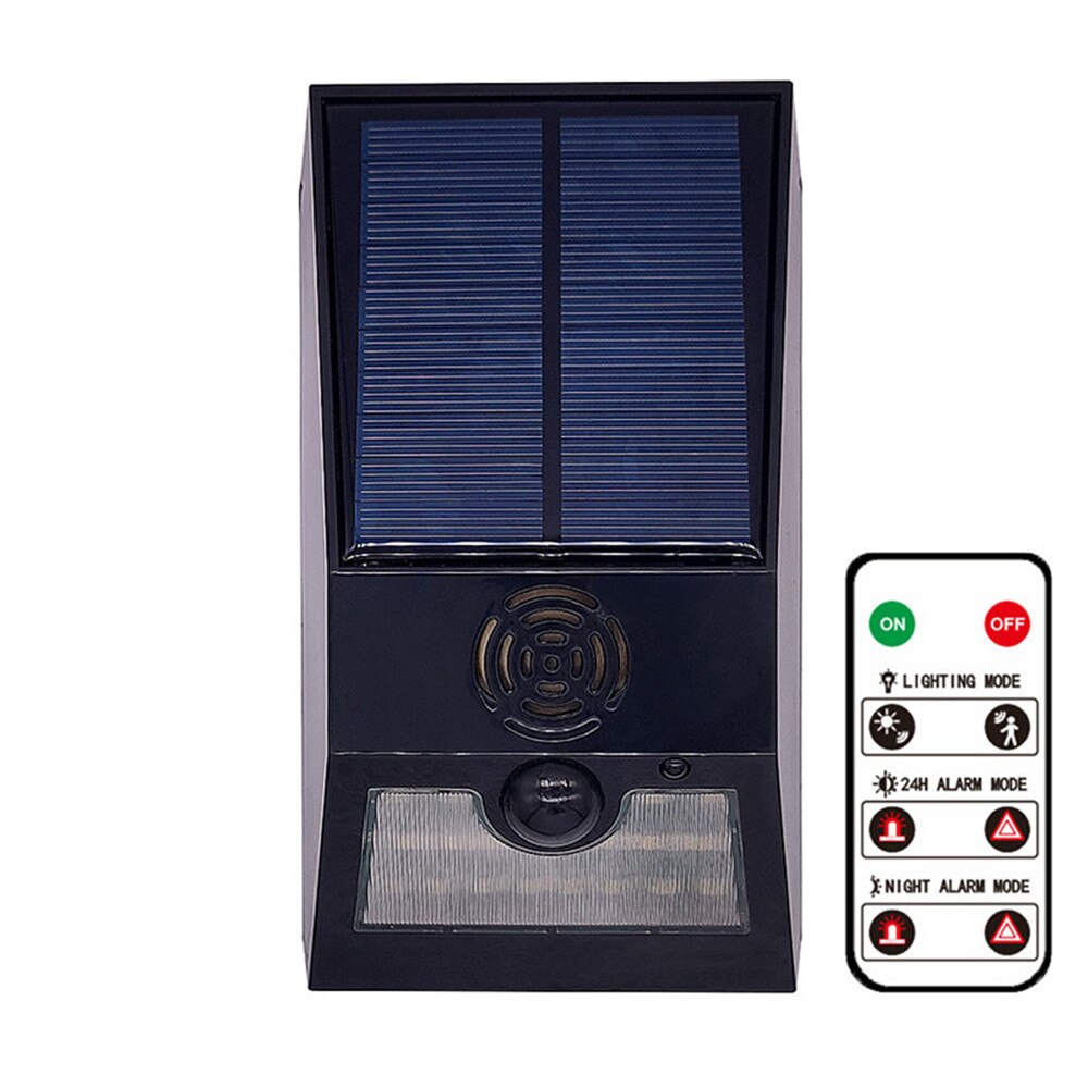 Multi-function Solar Alarm Lamp Remote Control Sec... – Grandado