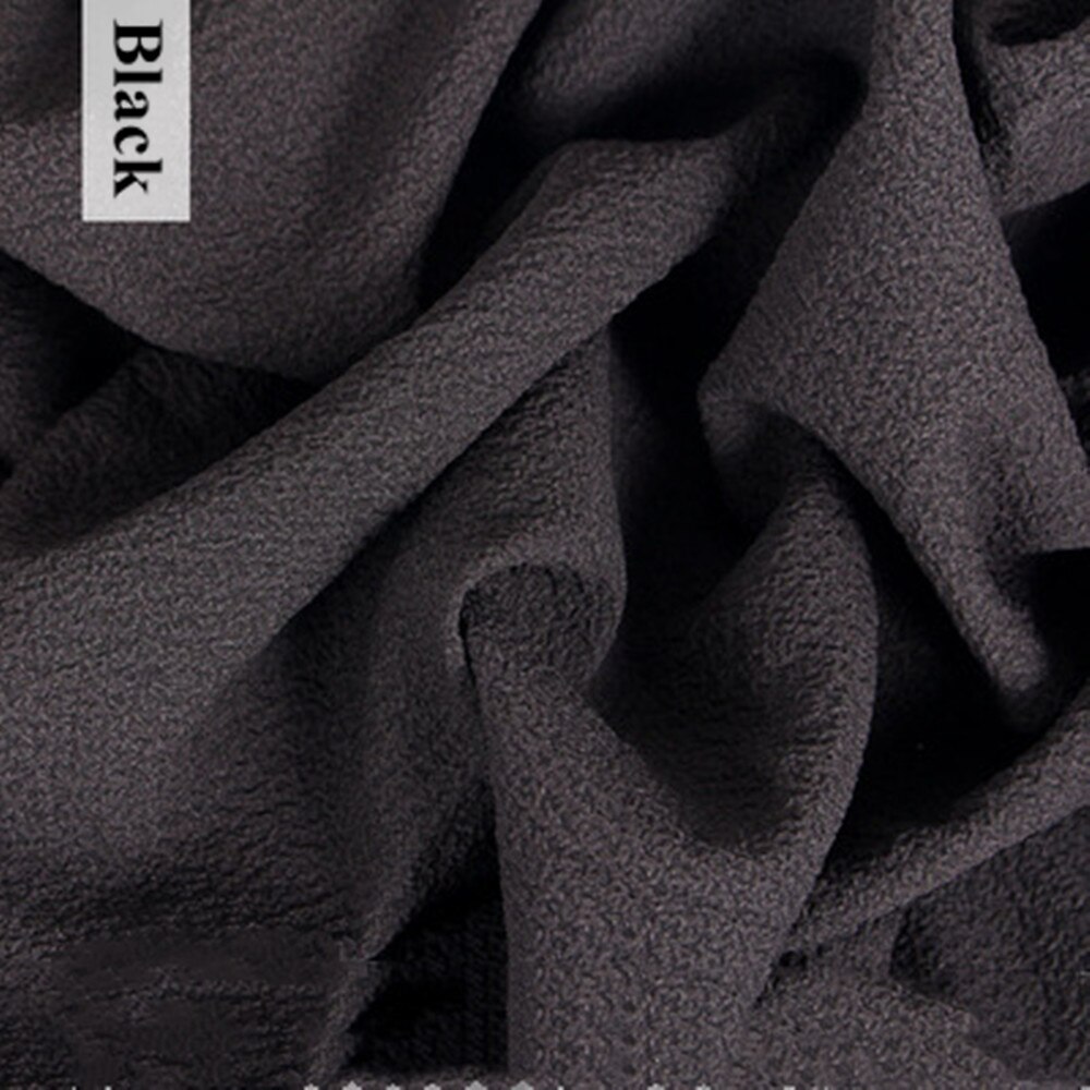 1 Meter Bubble Chiffon Fabric Seersucker Solid Pla... – Grandado