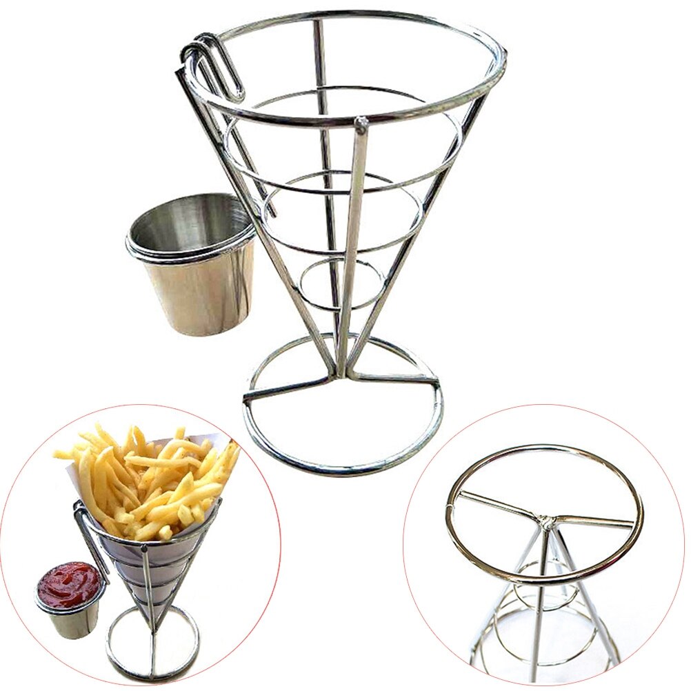 SHGO-Cone Snack Fried Chicken Display Rack Fries F... – Grandado