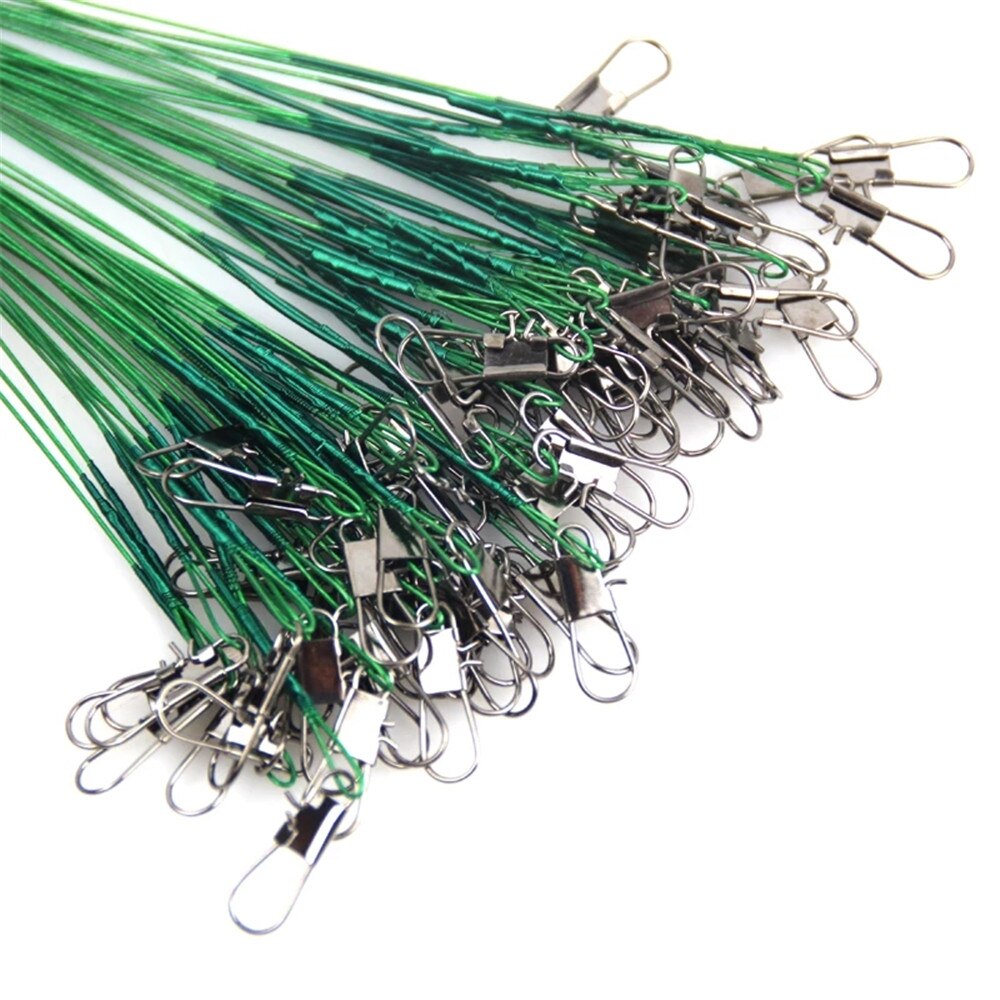 20PCS Anti Bite Steel Fishing Line 15CM-30CM Steel... – Vicedeal
