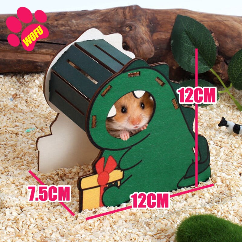 WOFUWOFU Hideout Hamster House ，Hamster Machine wi... – Grandado