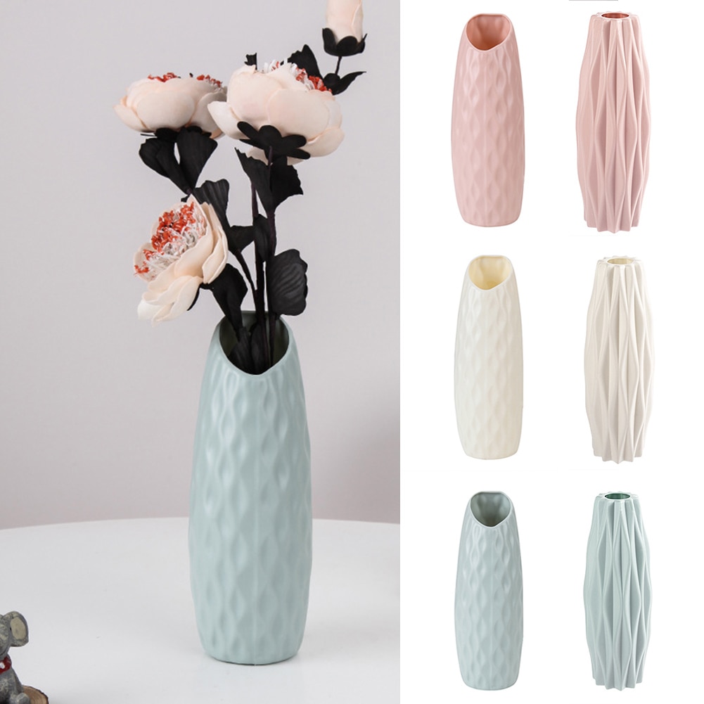 Home Dekoration Origami Kunststoff Vasen Nachahmun... – Vicedeal