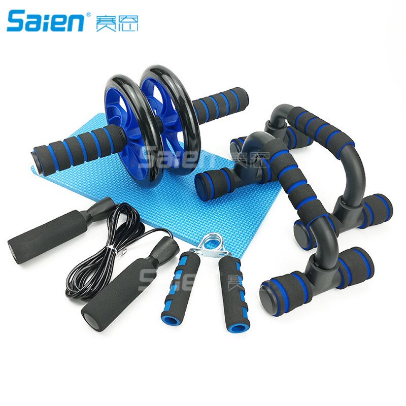 6-In-1 Ab Wiel Roller Kit Ab Roller Pro Met Push-U... – Grandado