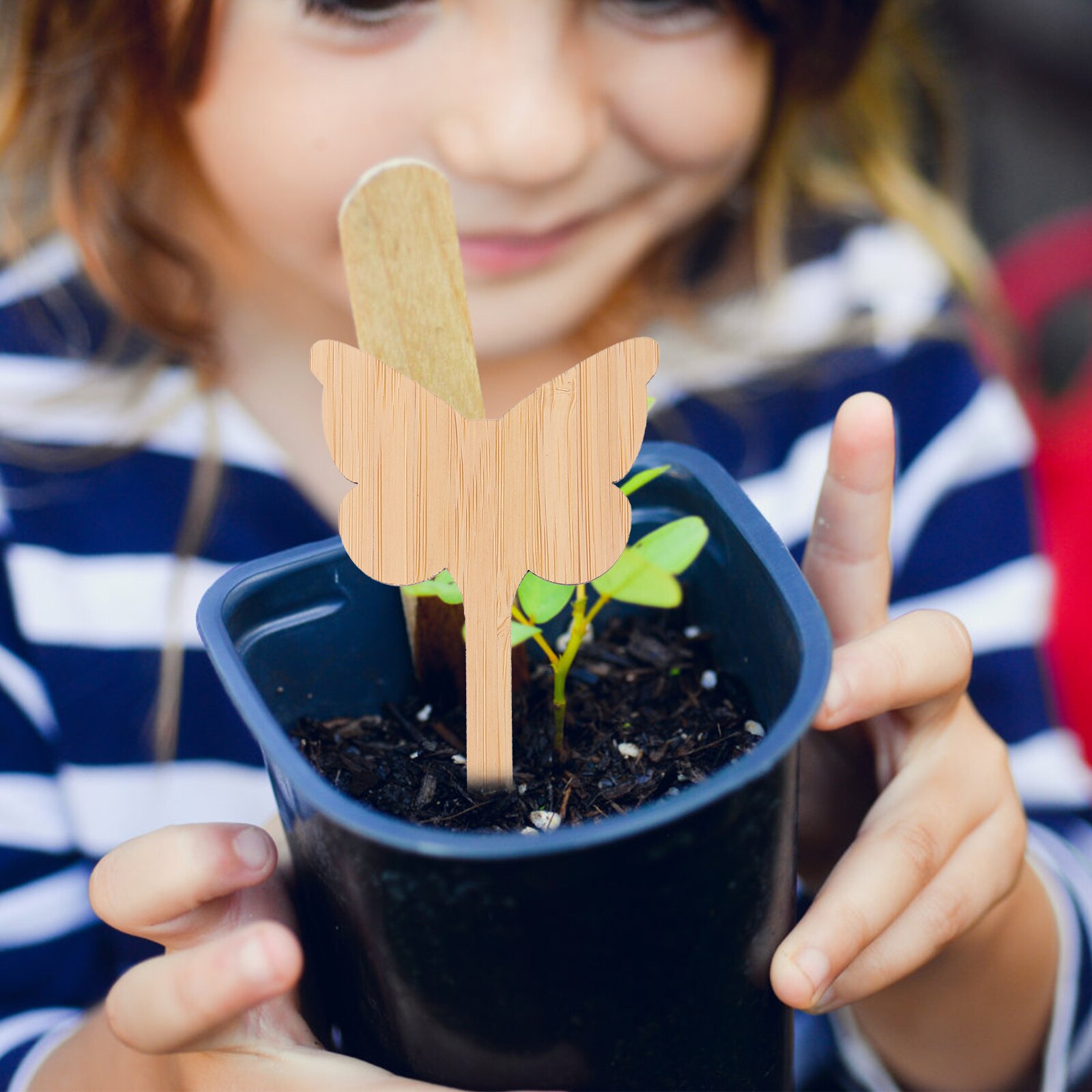 1 Set Van Bamboe Plant Labels Plant Naam Tags Tuin... – Grandado