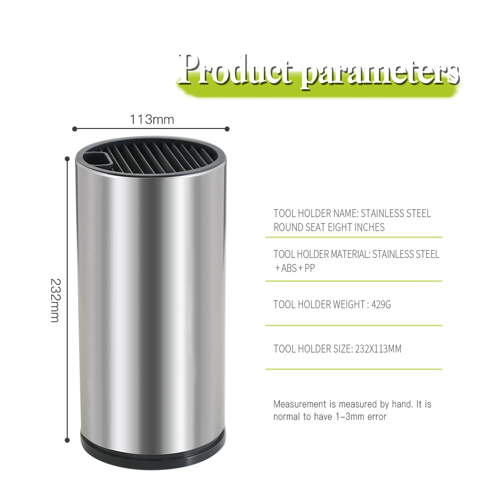 XYj Stainless Steel Knife Stand Block 4.5''... – Grandado