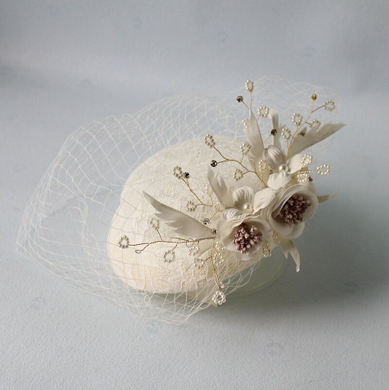 Bridal Hat And Fascinators Headpiece Corsage Women... – Grandado