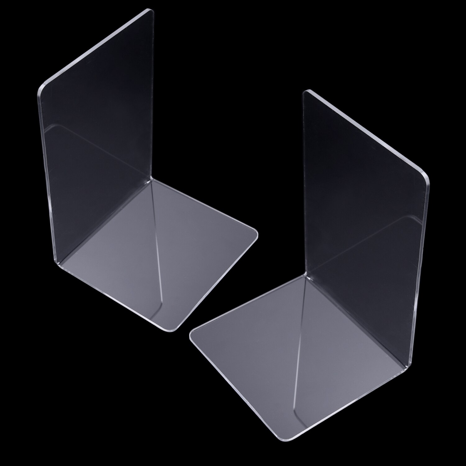 Plastic Transparent Acrylic Bookshelf Storage Rack... – Grandado