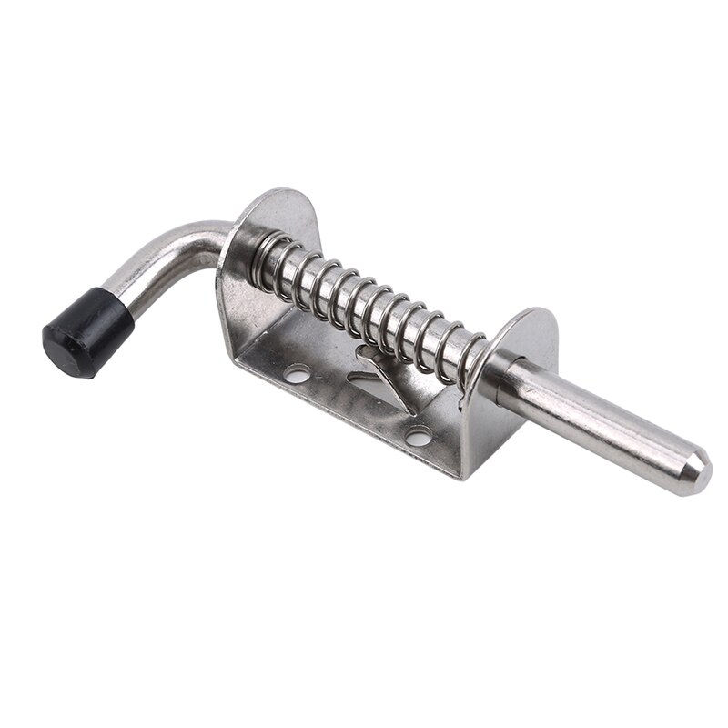 Spring Loaded Stainless Steel Security Barrel Bolt... – Vicedeal