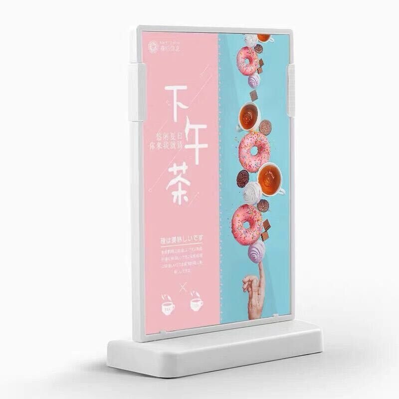 A6 clear acrylic tents menu card paper stand table... – Vicedeal