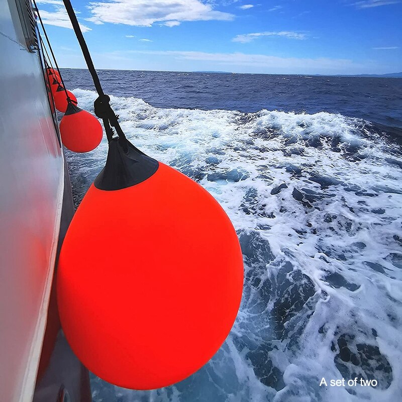 2 PCS Mooring Buoy Boat Fenders Ball Round Anchor ... – Vicedeal