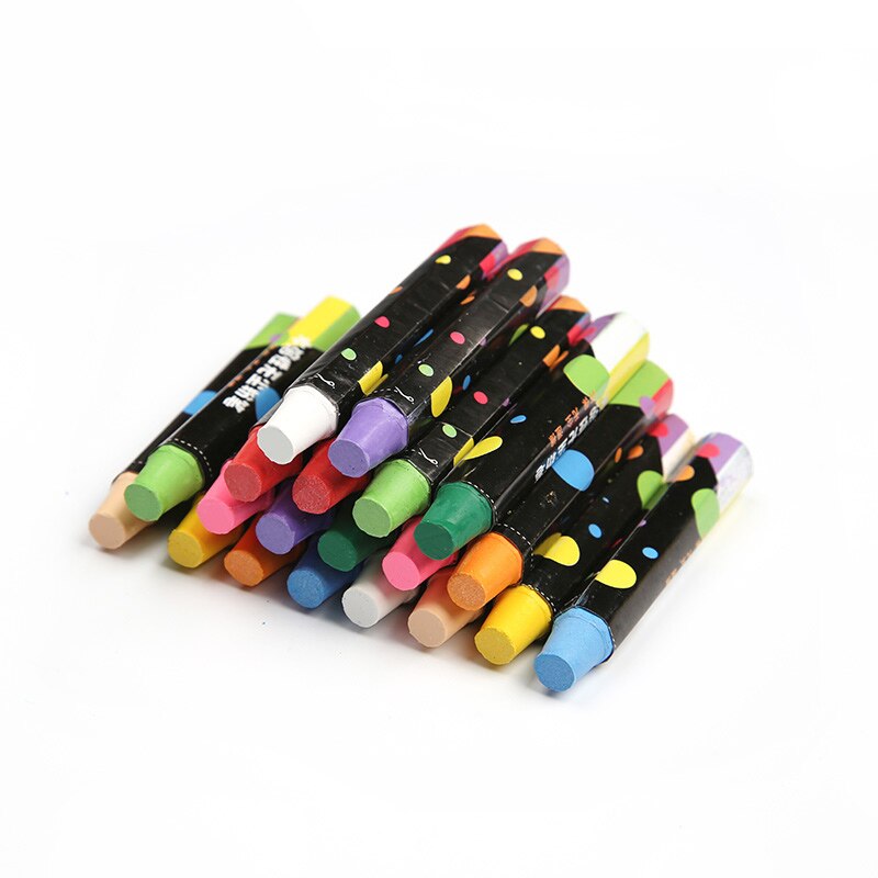 Eco-friendly water-soluble dust free chalk 10 colo... – Grandado