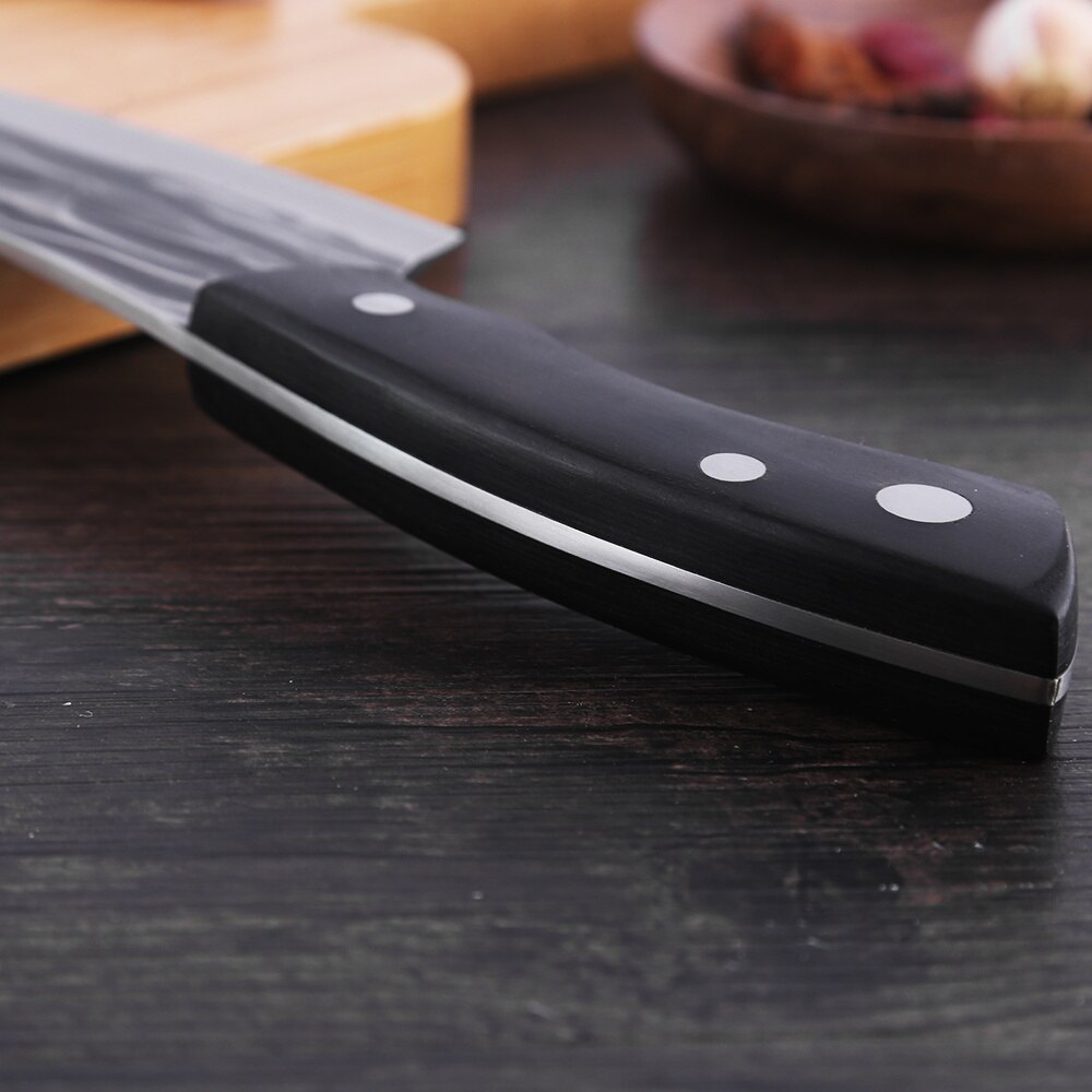 Full Tang Chinese Vegetable Knives Cleaver Butcher... – Grandado