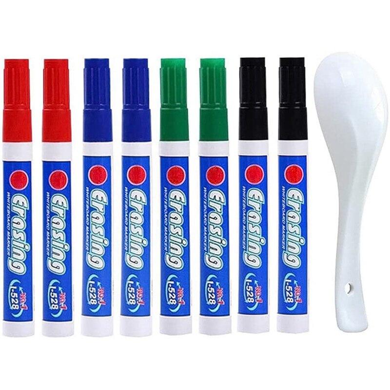 9PCS Magical Dry Erase Markers Water Painting Pen ... – Grandado