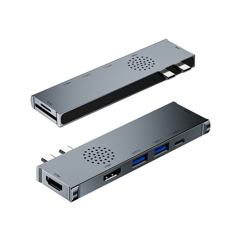 7 In 1 Docking Stations Dual Head Type-c To Dual H... – Grandado