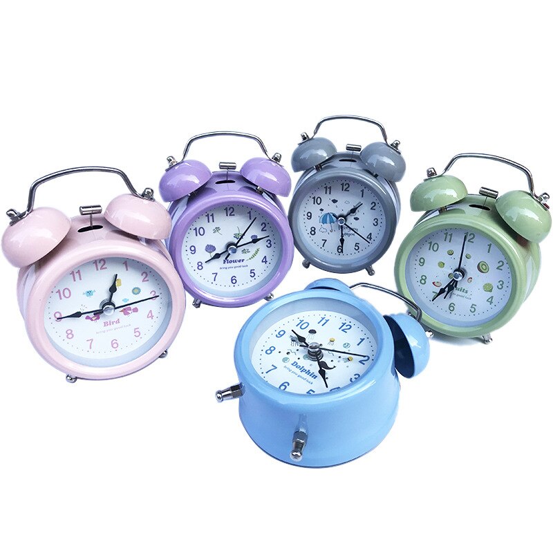 3 Inches Metal Bell Alarm Clock Aishida Super Quie... – Vicedeal