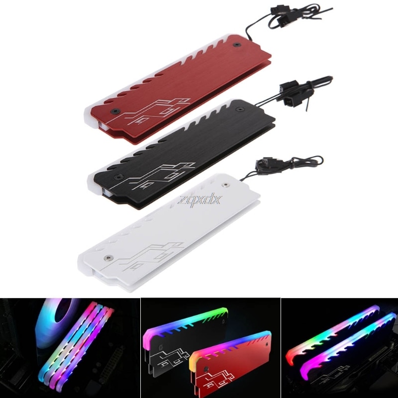 Aluminum RAM Heatsink Cooler RGB 265 Light Radiato... – Grandado