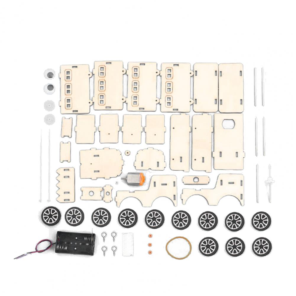 Wooden Craft Train STEM Principle DIY Brain Develo... – Grandado