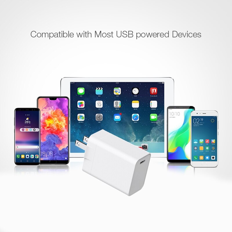 30W Type-C Wall Charger USB C PD Power Charger for... – Grandado