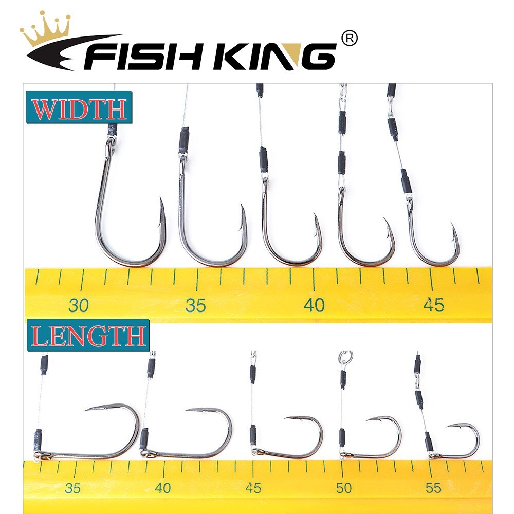 FISH KING 100/120/150Lbs Metal Jig Double Hook Hig... – Grandado