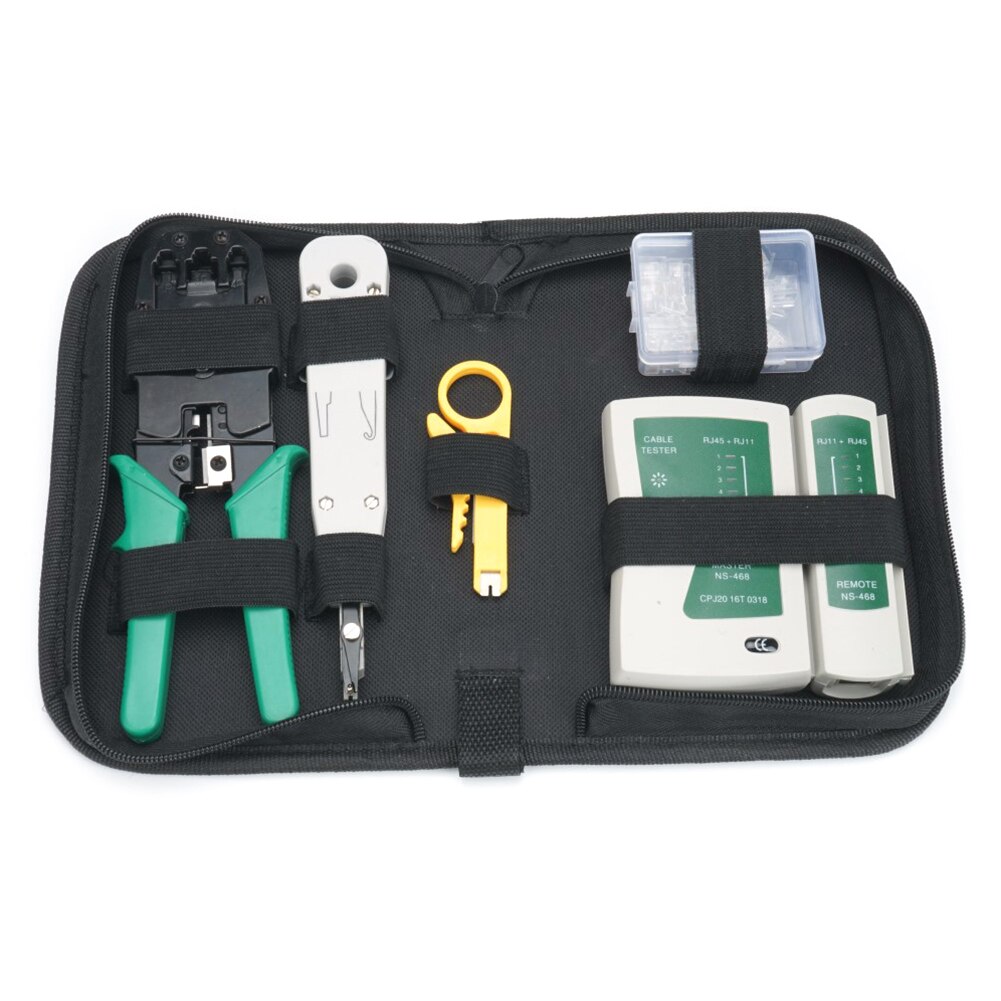 8Pcs Crimper Crimping Tool Punch Down RJ11 RJ45 RJ... – Grandado