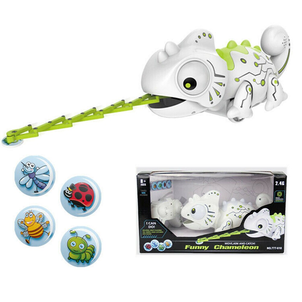 Cute Chameleon RC Toy Electronic Kids Pet Fun with... – Vicedeal