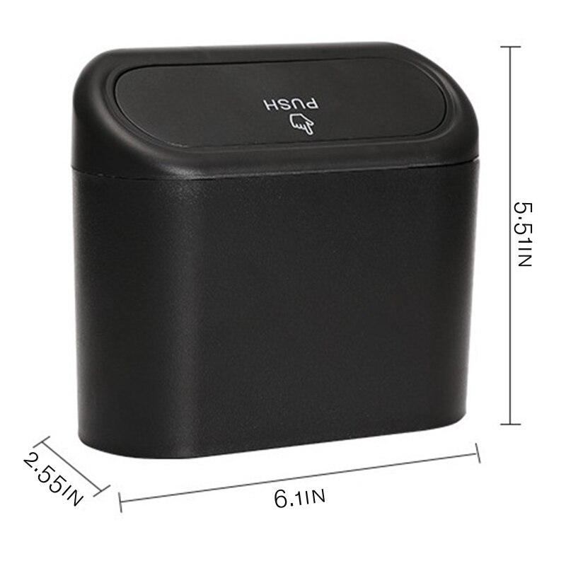 Car Trash Can Interior Organizer Storage Car Garba... – Grandado