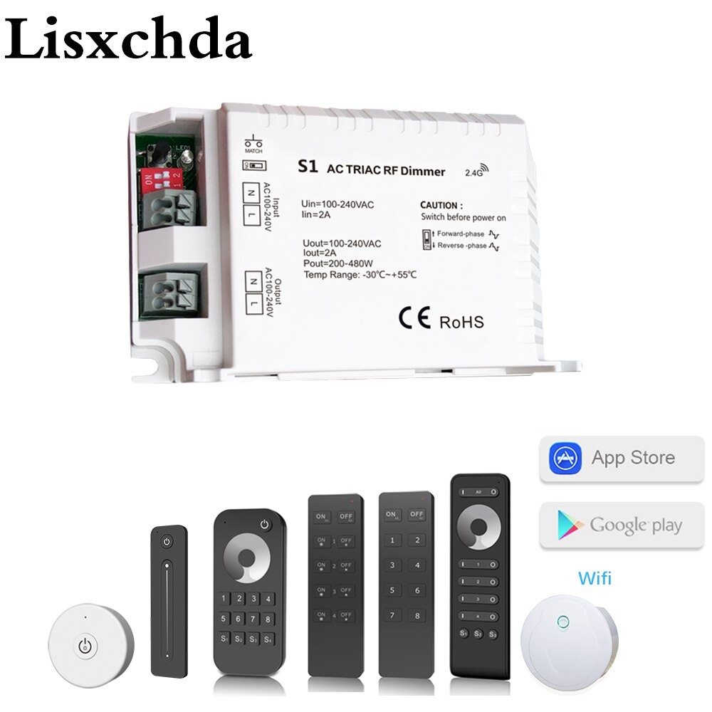 AC Triac Dimmer 220 V 230 V 110 V Led Lamp Lamp Di... – Vicedeal