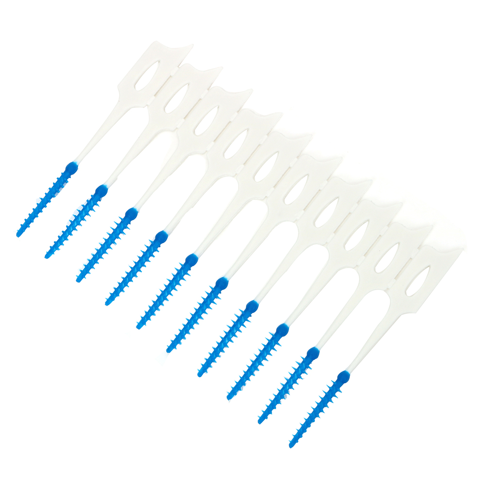 40 kpl/pakkaus hammastikku pehmeä harja hierontaku... – Grandado