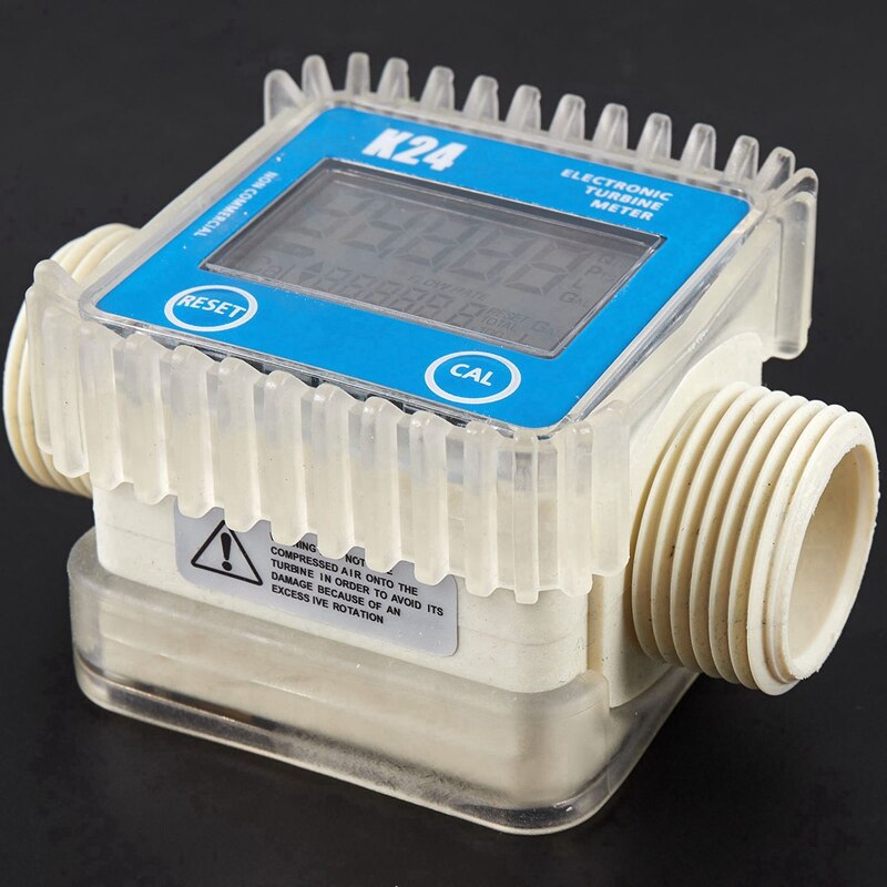 1 Pcs K24 Lcd Turbine Digital Fuel Flow Meter Met ... – Vicedeal
