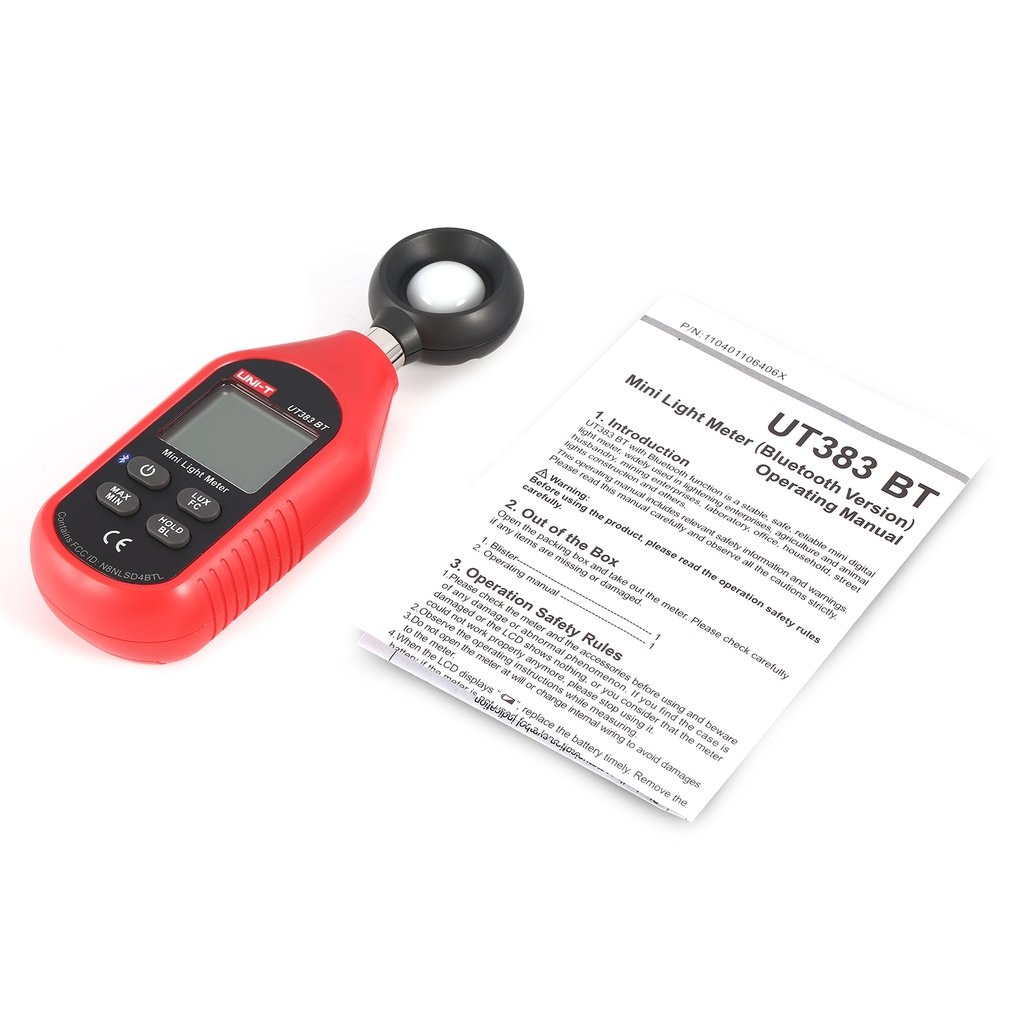 UNI-T UT383BT Bluetooth Mini Digital Luxmeter LCD ... – Vicedeal
