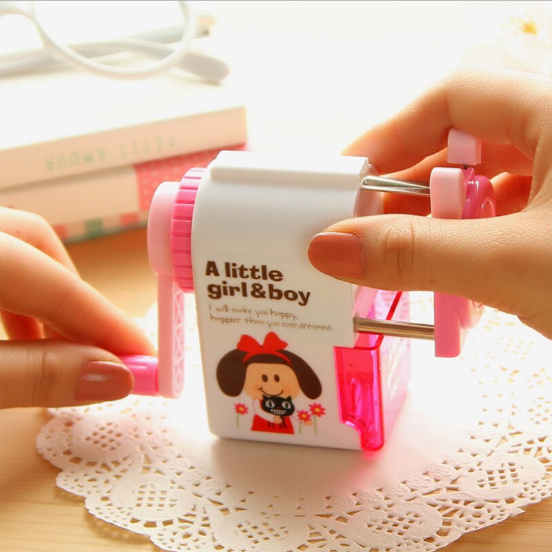 Korean Hand Mechanical Pencil Sharpener for Pencil... – Grandado