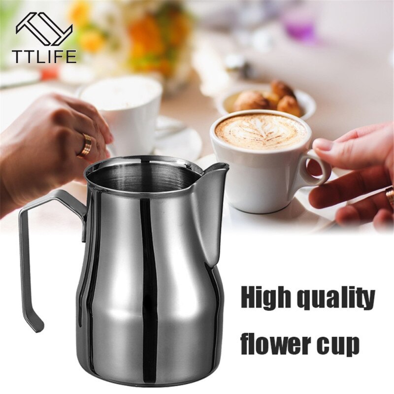 Milk Frothing Pitcher Stainless Espresso Coffee Pi... – Grandado