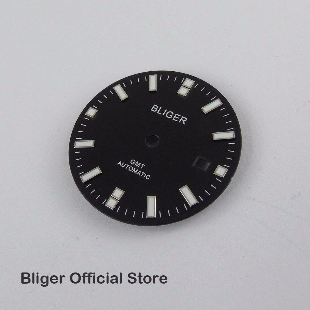 BLIGER 31.5mm Black Dial White Marks Date Window W... – Grandado