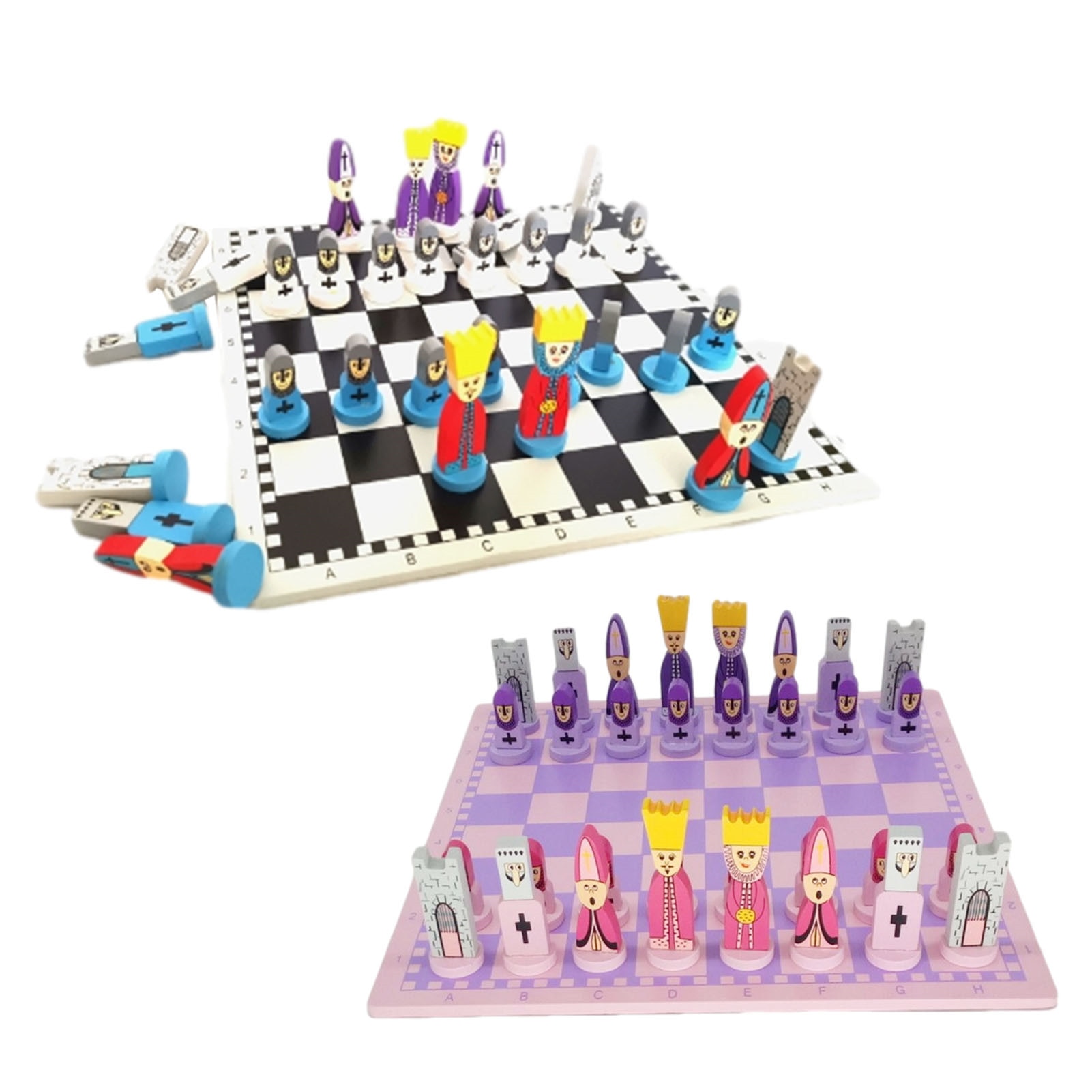 Wooden Chess Set Chess Board and Crafted Chess Pie... – Grandado