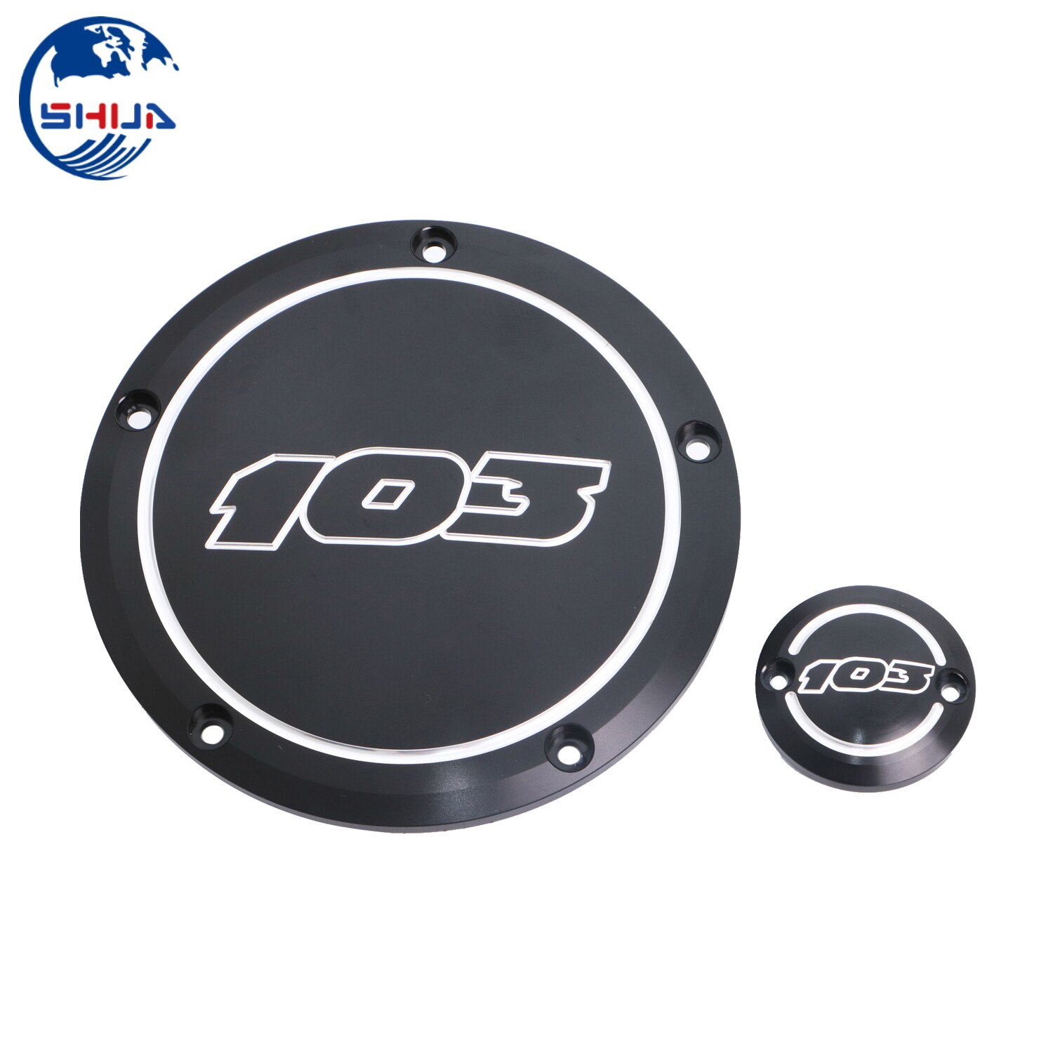 Zwart 103 Derby Cap Timer Timing Cover Voor Harley... – Vicedeal