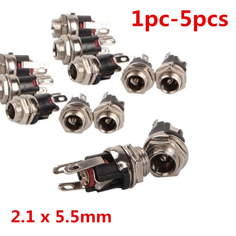 1pc / 5pcs Practical DC Power Supply Metal Jack So... – Grandado