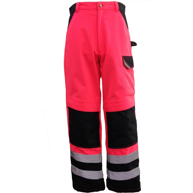 Work Uniform Bottoms Safety Cargo Pants Striped Re... – Grandado