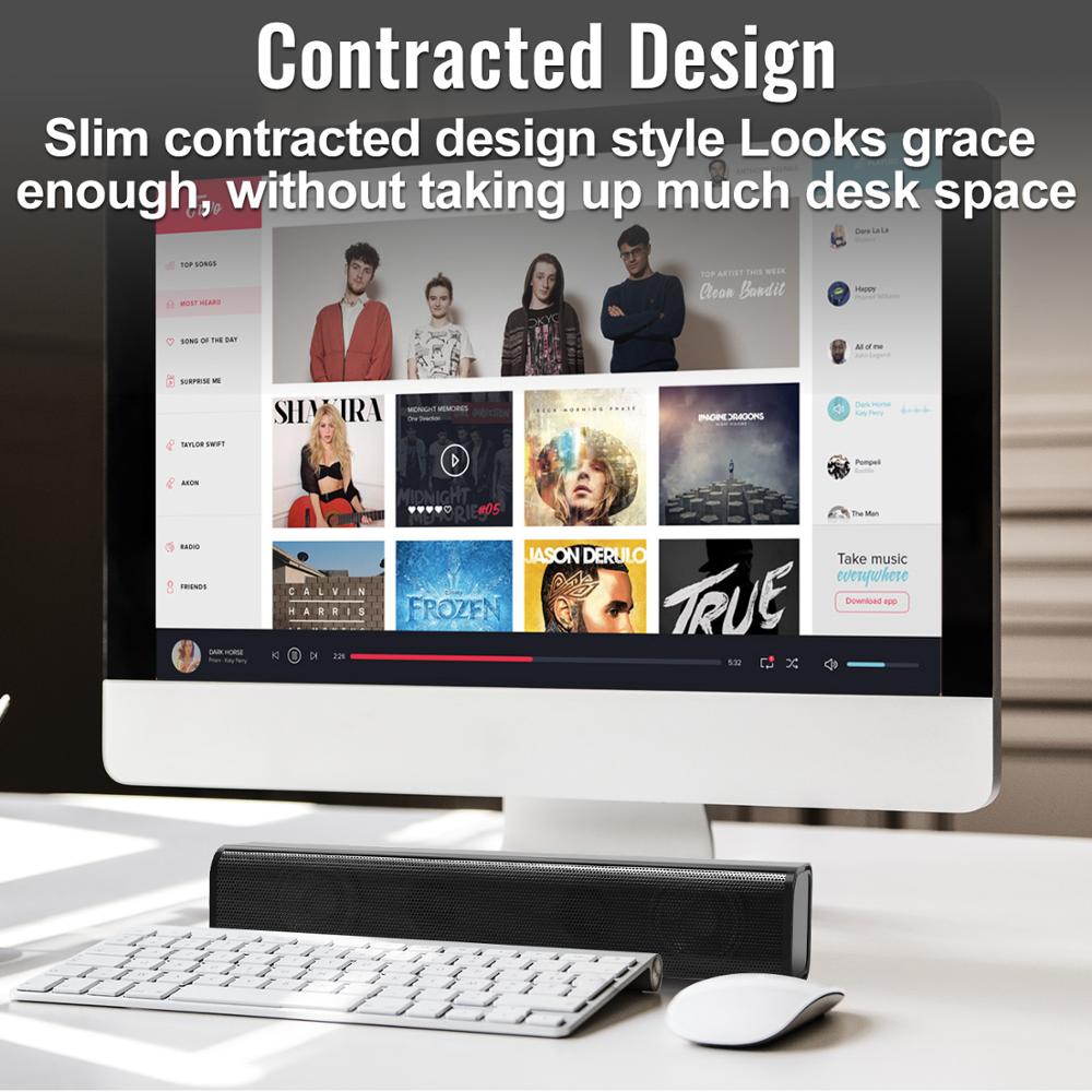 NJSJ wireless computer stereo speakers for laptop – Grandado