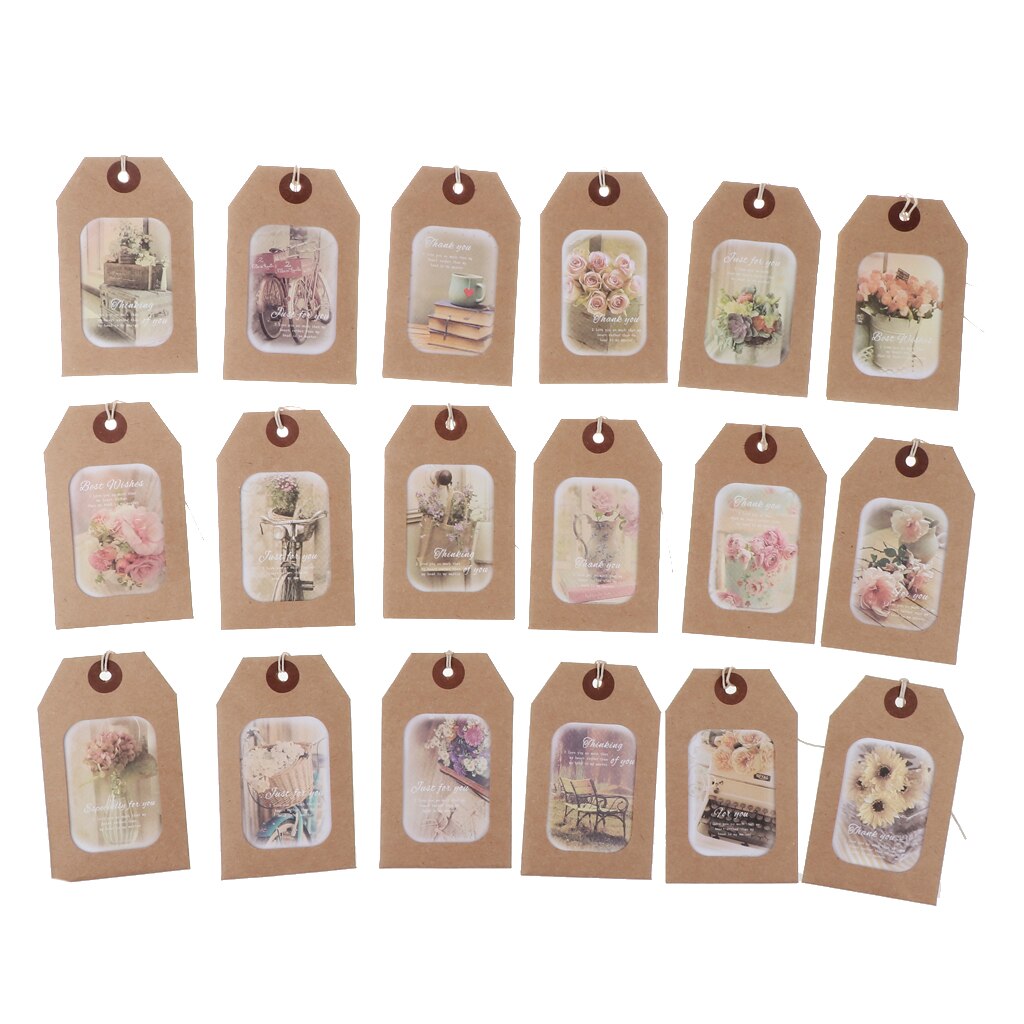 18 Pack Wedding Birthday Greeting Cards Mini Cards... – Grandado