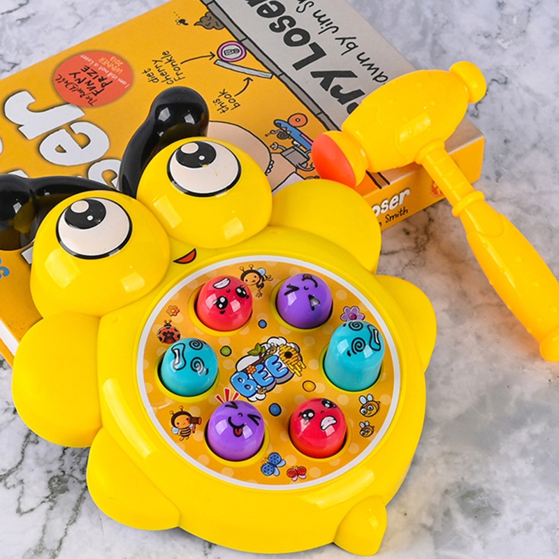 Table Play Toy Bee Whack A Mole Portable Multifunc... – Grandado
