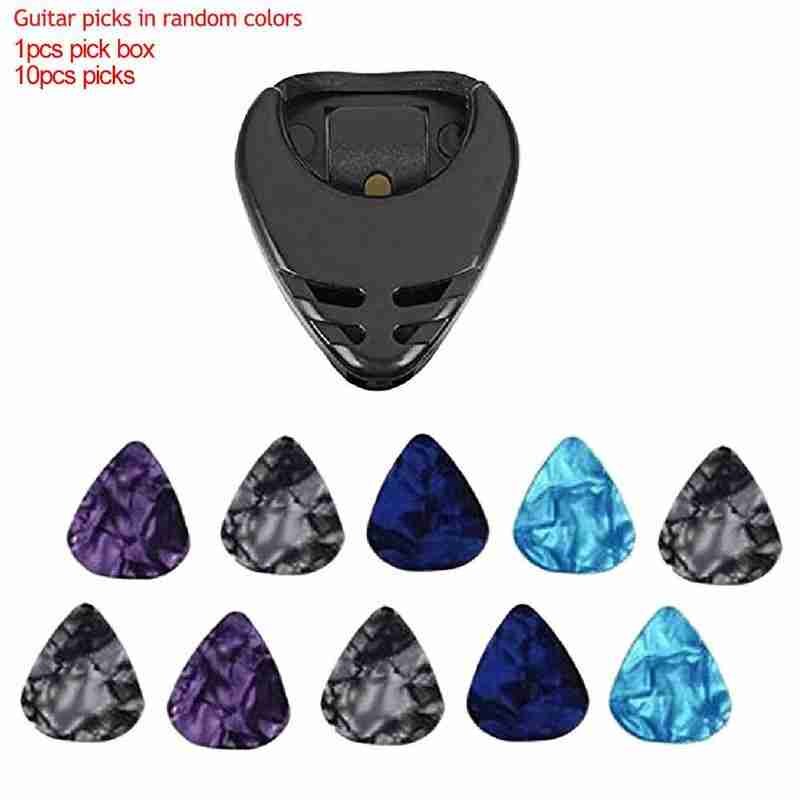 10pcs Random Color Guitar Picks&guitar Pick Ho... – Grandado