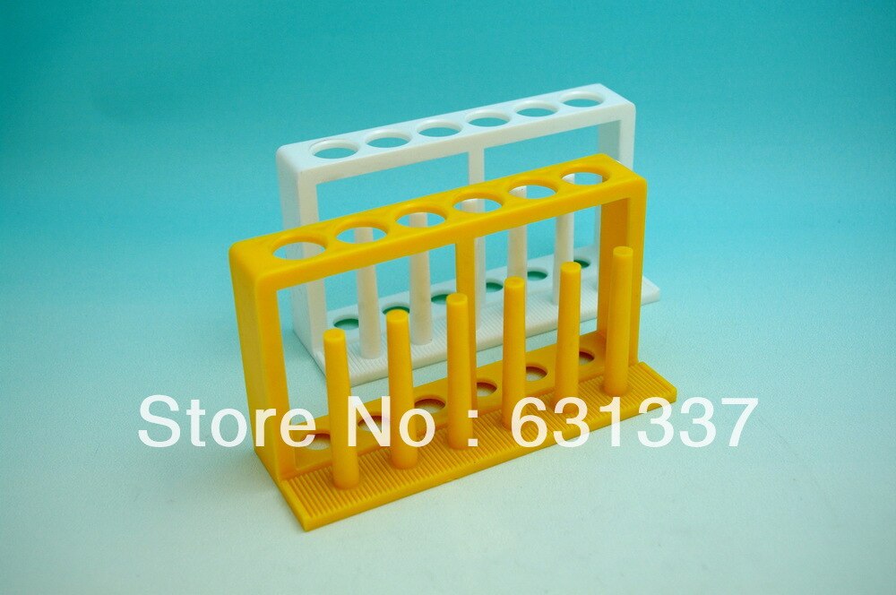 laboratory 6 holes plastic test tube rack – Grandado