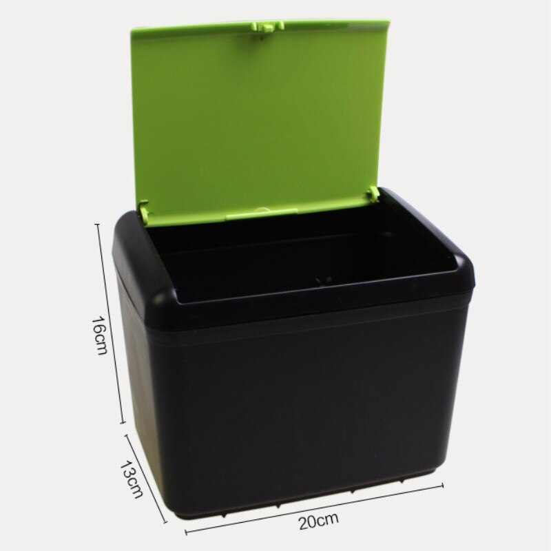 Car Storage Bucket Trash Bin High Capacity Green B... – Grandado