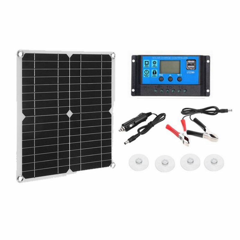 40W Solar Panel Kit 18V Solar Cells Monocrystallin... – Grandado