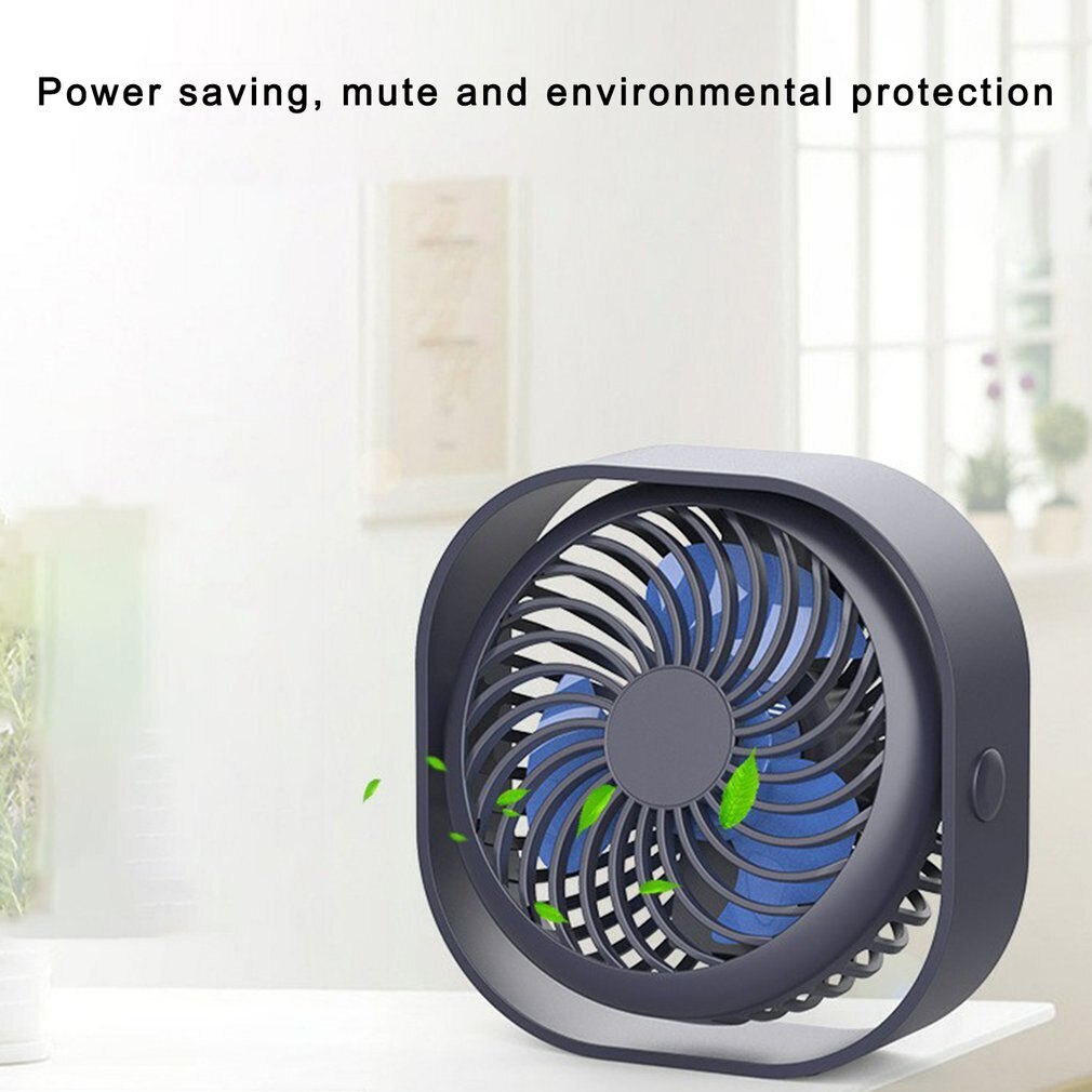 Portable Cooling Desktop Fan 3 Speed With 360 Degr... – Grandado