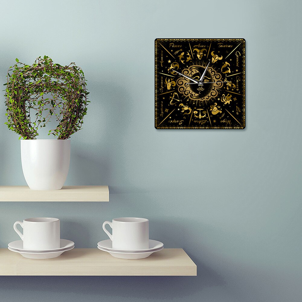 Retro Style Zodiac Signs Horoscope Astrology Decor... – Grandado