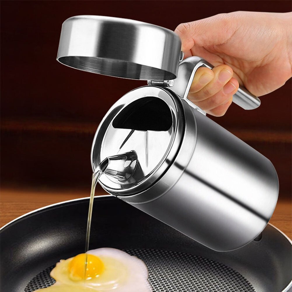 Stainless Steel Kitchen Olive Oil Sauce Dispenser ... – Grandado