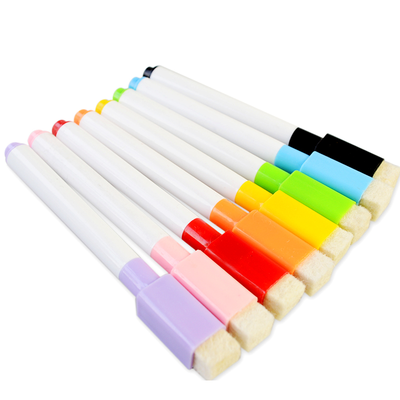 8 pc/ parti 8- farve tør slette markør whiteboard ... – Grandado