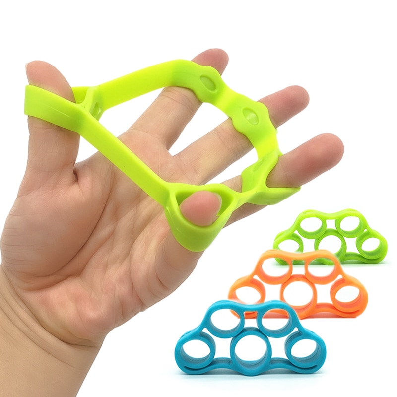 1pcs finger resistance band grab trainer pull ring... – Vicedeal